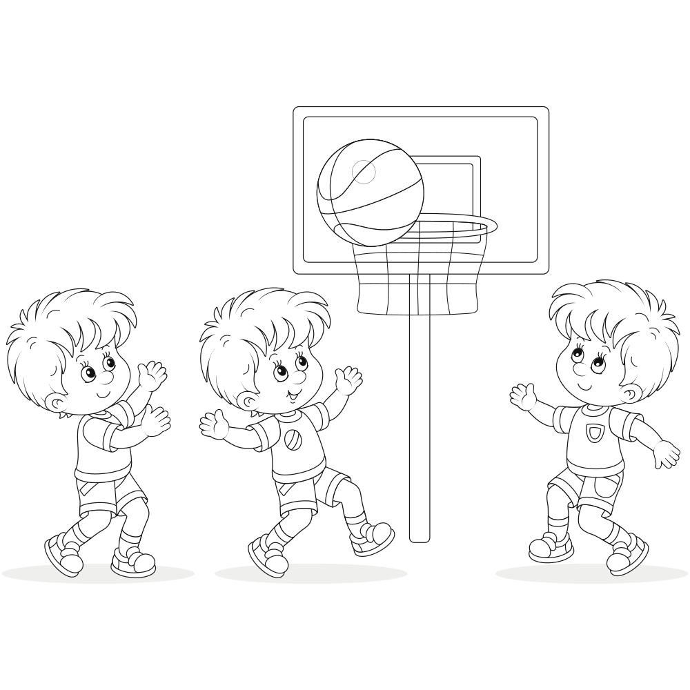 Basketball Coloring Pages - Printable 25+ Images