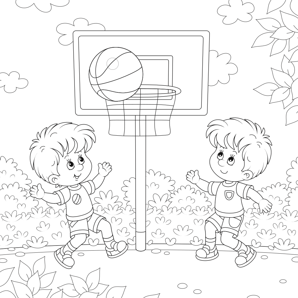 Basketball Coloring Pages - Printable 25+ Images