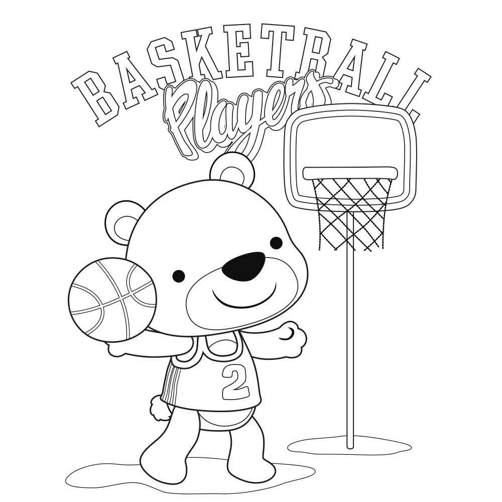 Basketball Coloring Pages - Printable 25+ Images