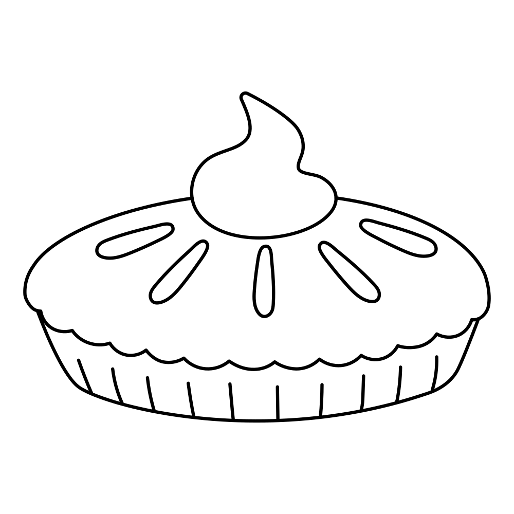 Cake Coloring Pages - Printable - Kids Drawing Hub