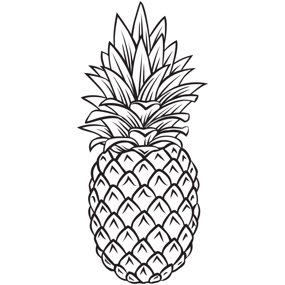 Fruit Coloring Pages - Printable - Kids Drawing Hub
