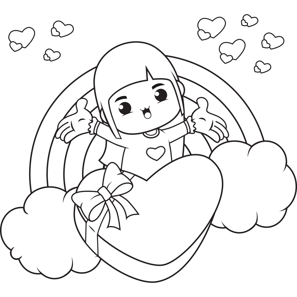 Girl Coloring Pages Easy Printable 35 Images Kids Drawing Hub Girl Coloring Pages Easy Printable 35 Images Kids Drawing Hub