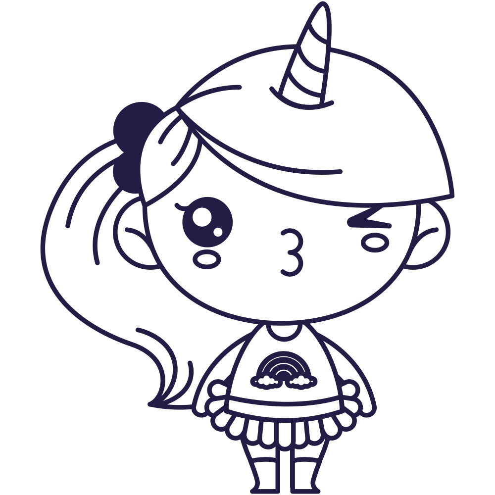 Girl Coloring Pages - Easy Printable 35+ Images - Kids Drawing Hub