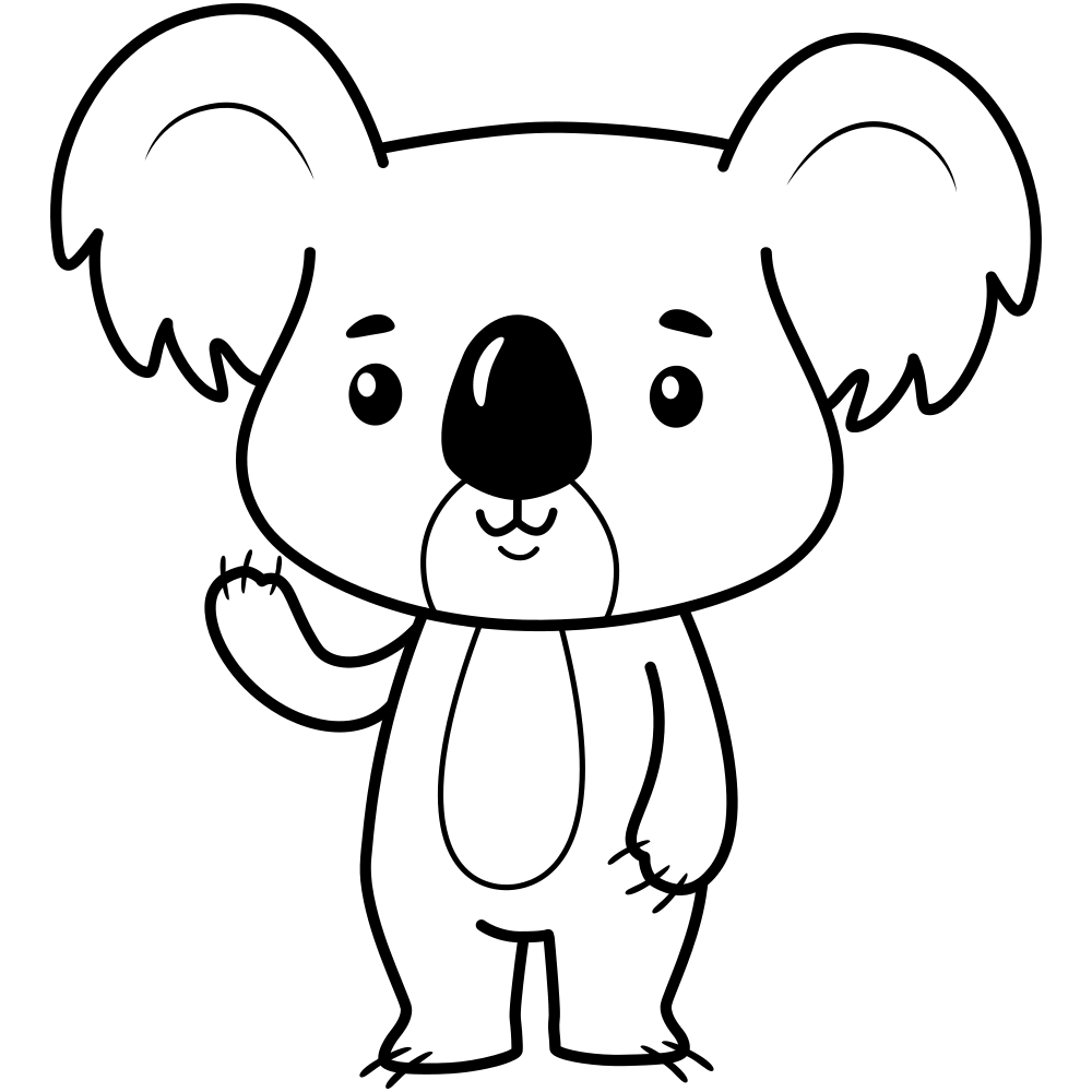 Free Koala Coloring Pages for Kids – Printable & Online Fun!