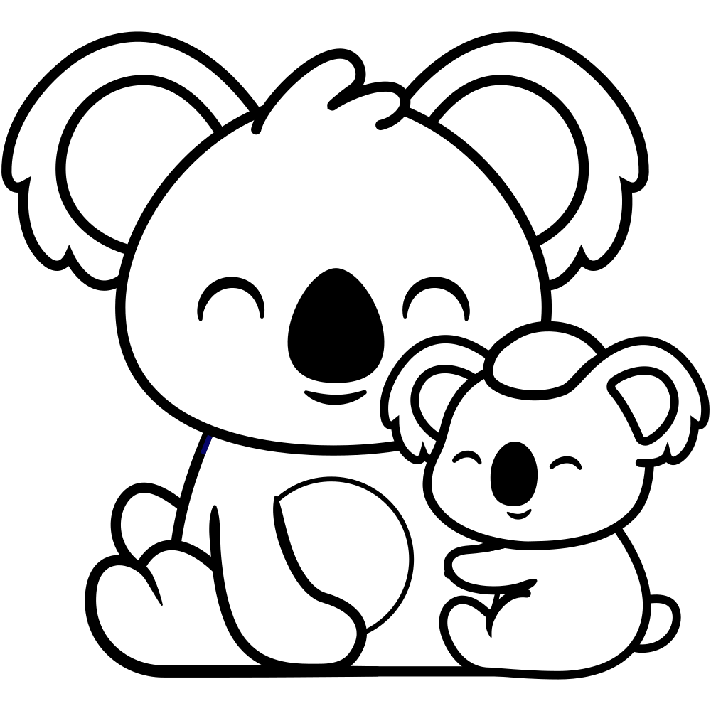 Koala Coloring Pages - gummy bear coloring page free printable coloring ...