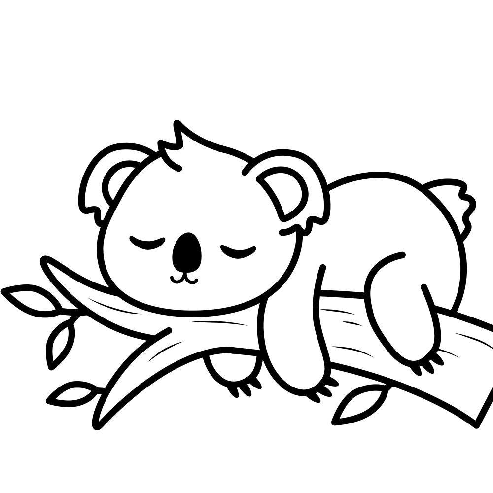 Free Koala Coloring Pages for Kids – Printable & Online Fun!