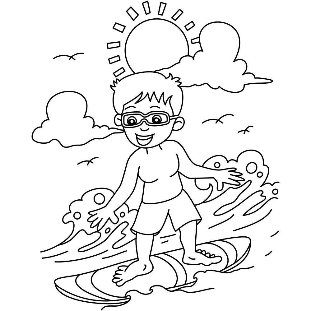 Ocean Coloring Pages - Printable 30+ Images