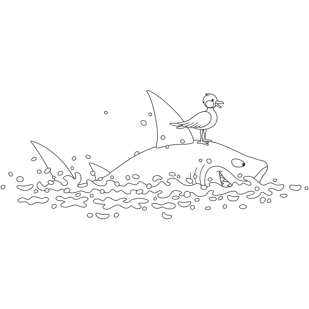 Ocean Coloring Pages - Printable 30+ Images