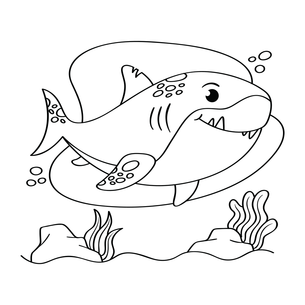 Ocean Coloring Pages - Printable 30+ Images