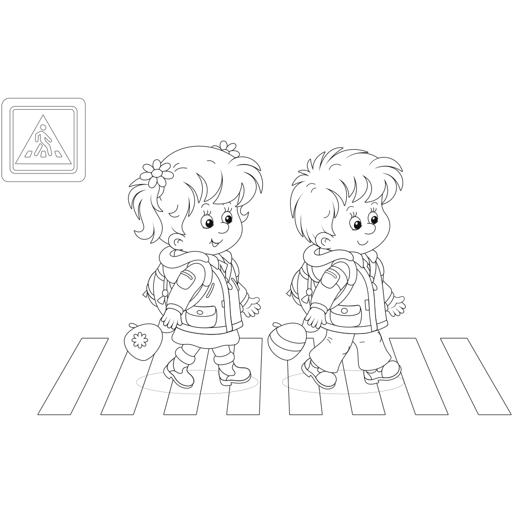 School Coloring Pages - Printable - Kids Drawing Hub