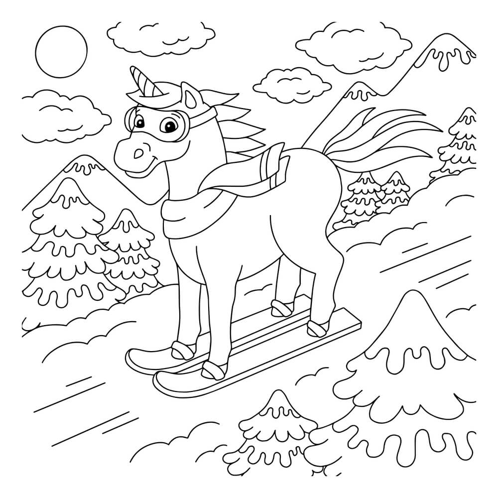 40+ Free Unicorn Coloring Pages for Kids – Printable & Magical Fun!