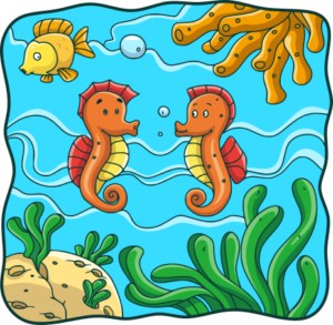 Ocean Coloring Pages - Printable 30+ Images